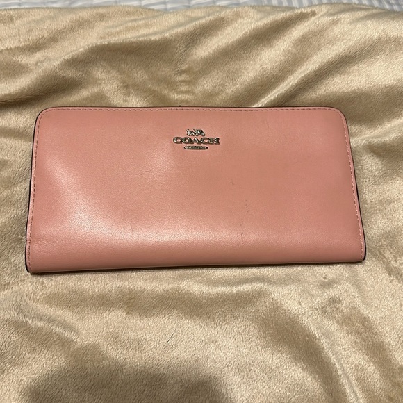 Coach | Bags | Coach Wallet Pink | Poshmark